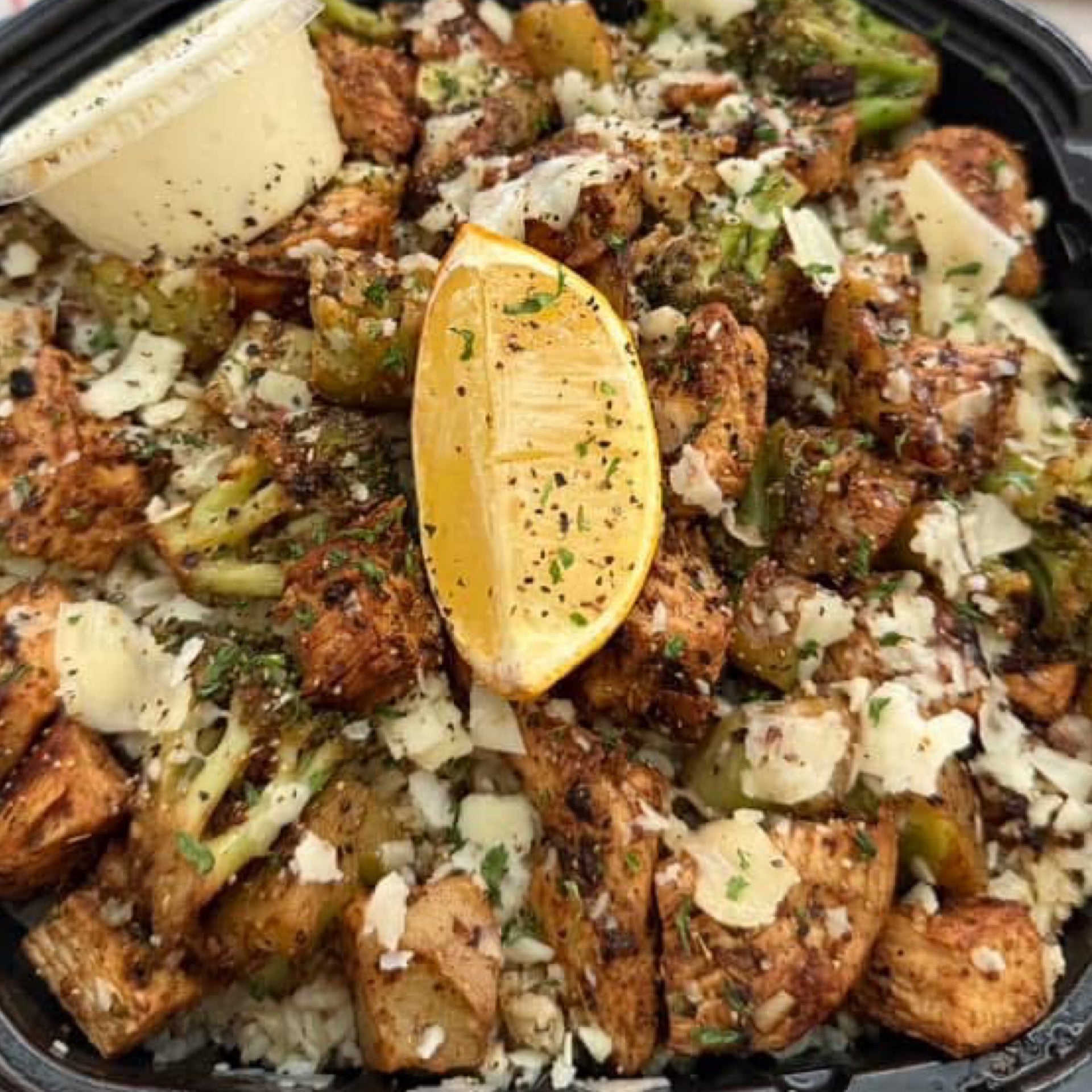 Chicken Asiago Bowl | Pitaluv